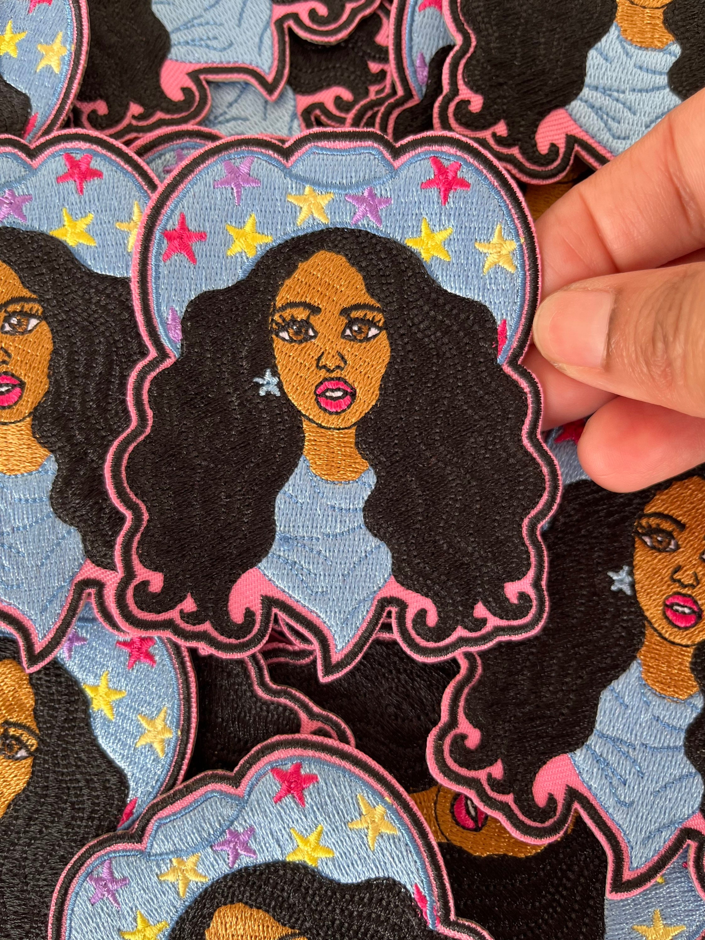 Cowgirl Starla Patch 3 1/2 Inches in Size Iron on Patch Perfect for ...