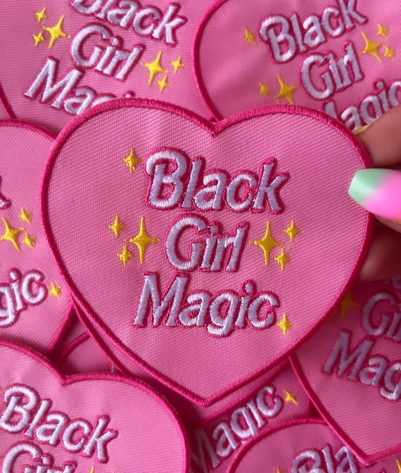 Black Girl Magic Patch 3 1/2 Inches in Size Iron on Perfect | Etsy