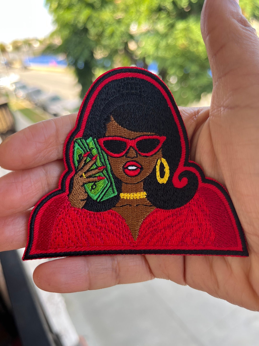 Get Your Money Sis Patch 3 1/2 Inches Size Iron On, Money Patch. - Etsy