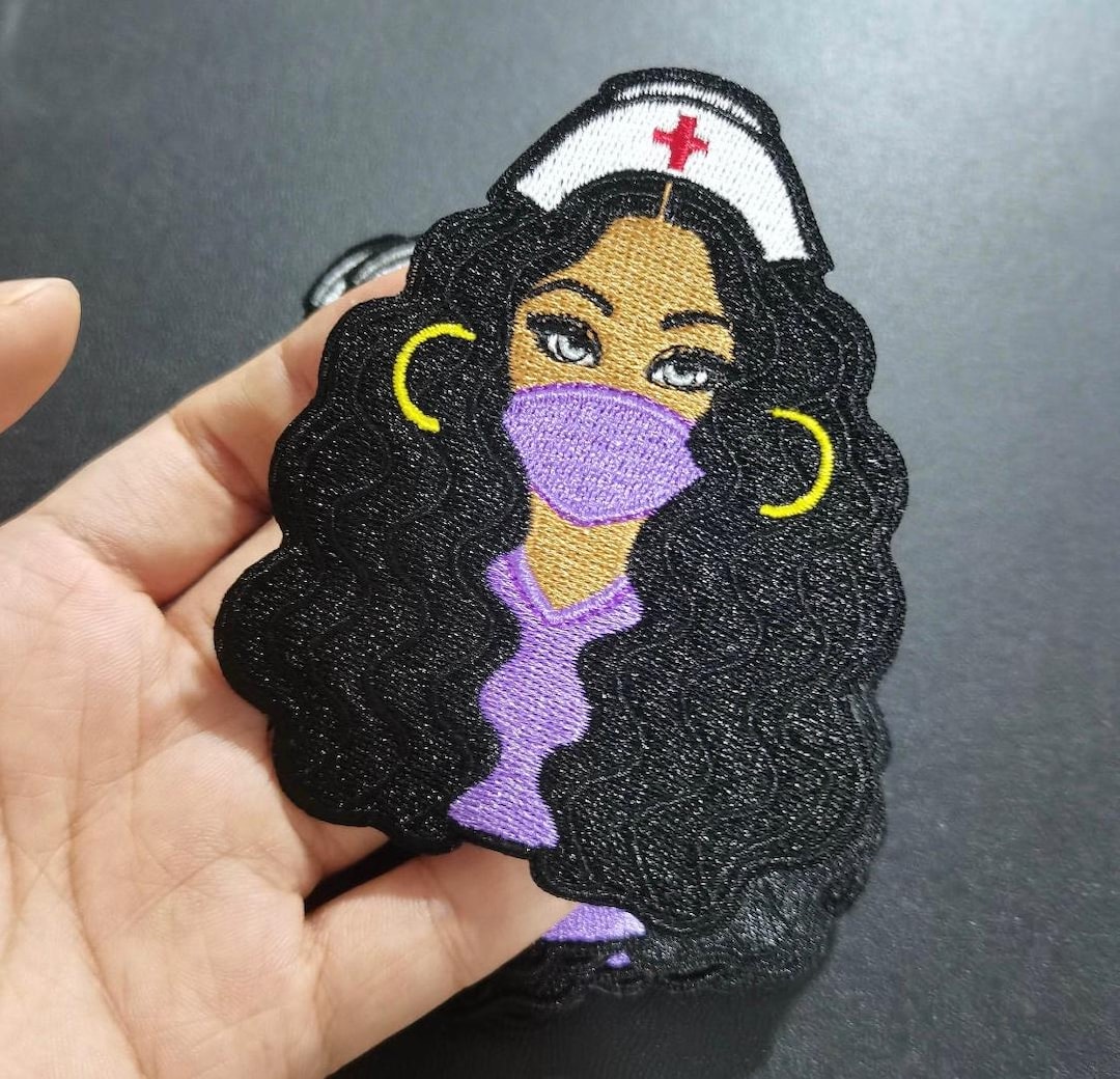 Nurse Nia 3 1/2 Inches in Size Irons On - Etsy