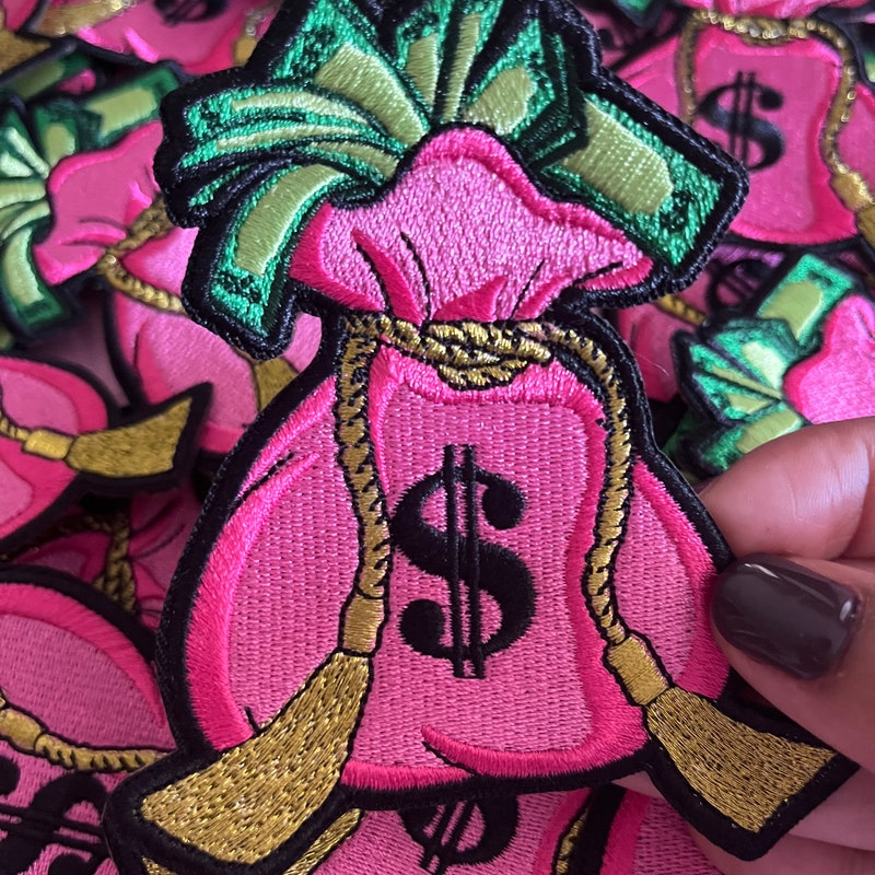 Money Bag Patch - Etsy