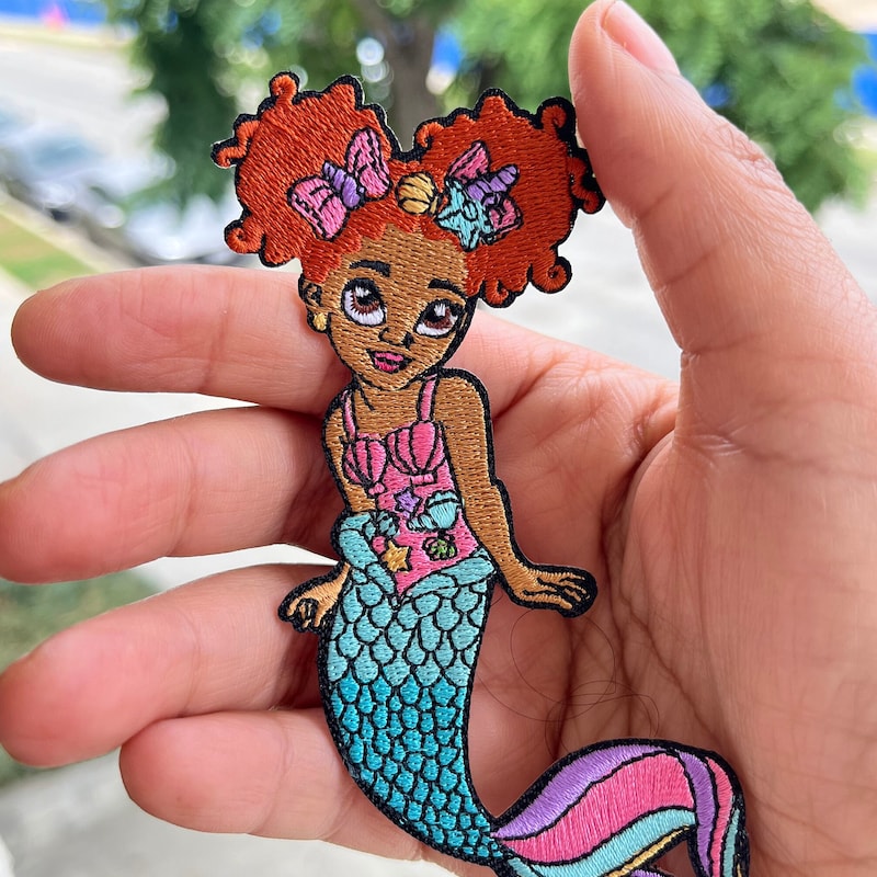 Mermaid Patch - Etsy