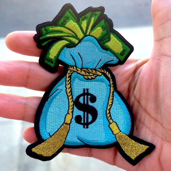 Money Bag Patch - Etsy