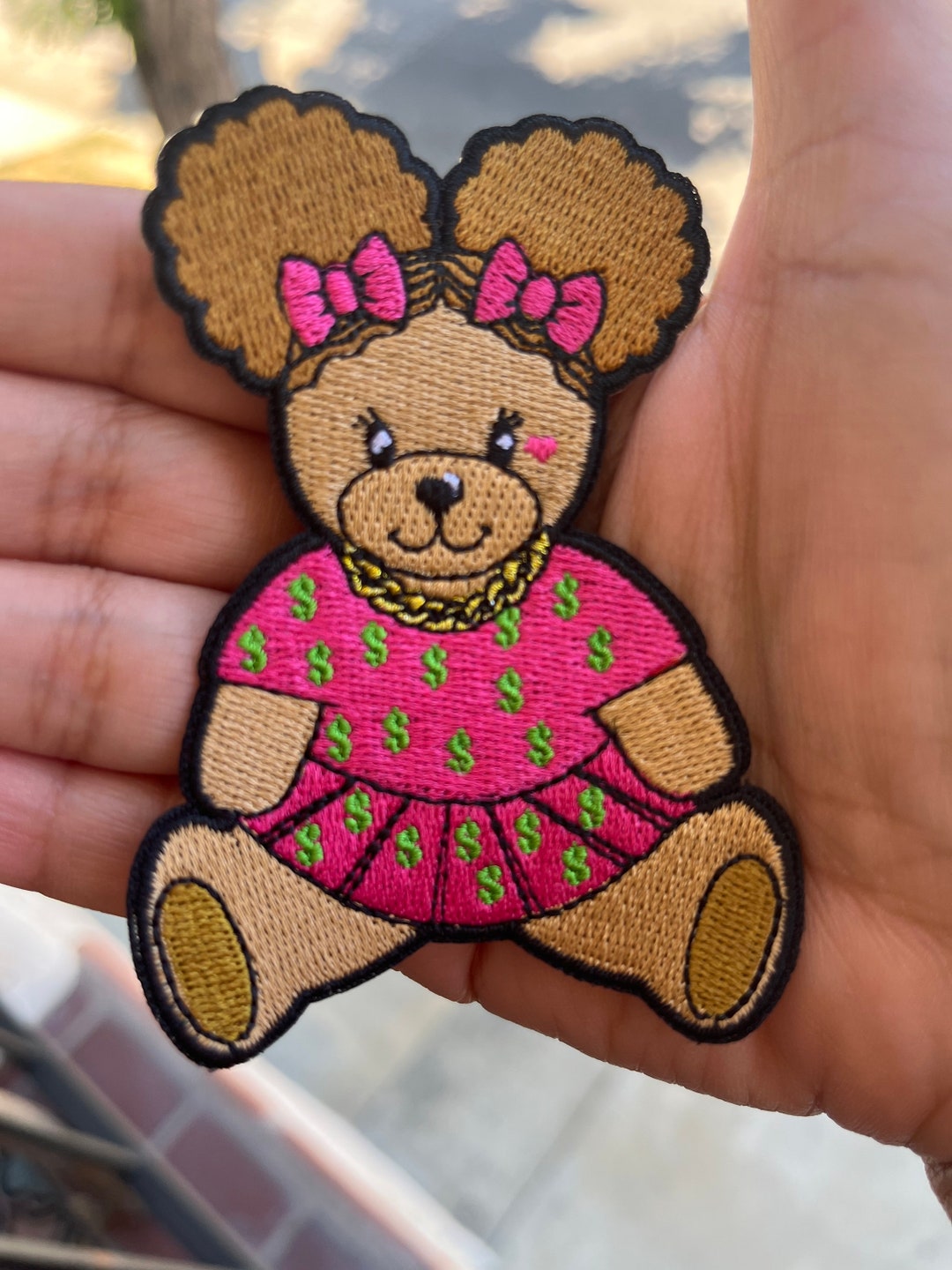 Jare Bear 3 1/2 Inches in Size Irons On - Etsy