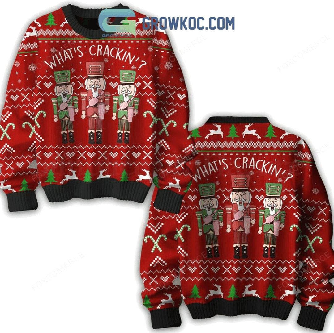 Nutcracker Funny Cracking Holiday Ugly Sweaterter - Etsy