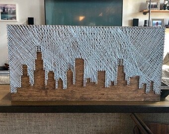 Skyline String Art - Etsy
