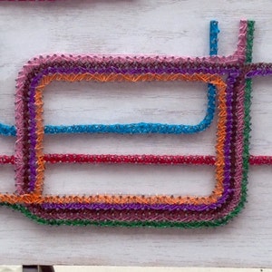 Custom Handmade String Art Chicago CTA Train Map Wooden Art - Etsy