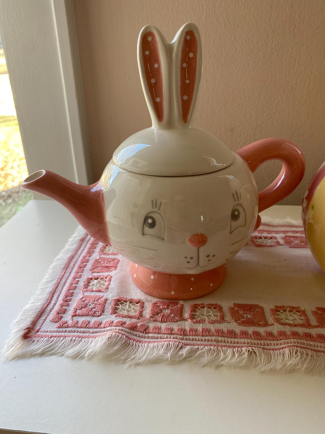 Johanna Parker Easter Bunny Teapot - Etsy