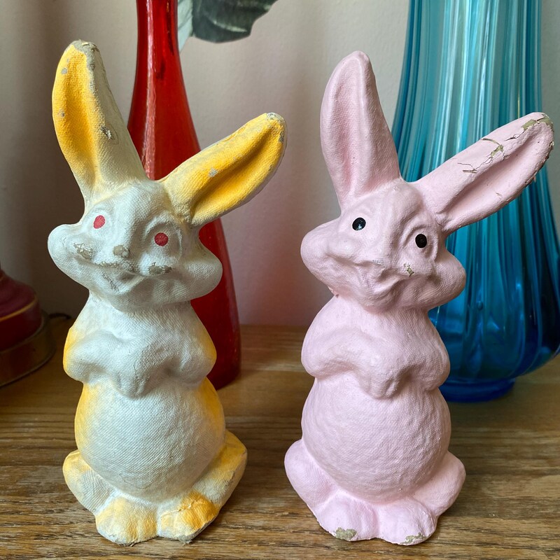 Paper Mache Bunny - Etsy