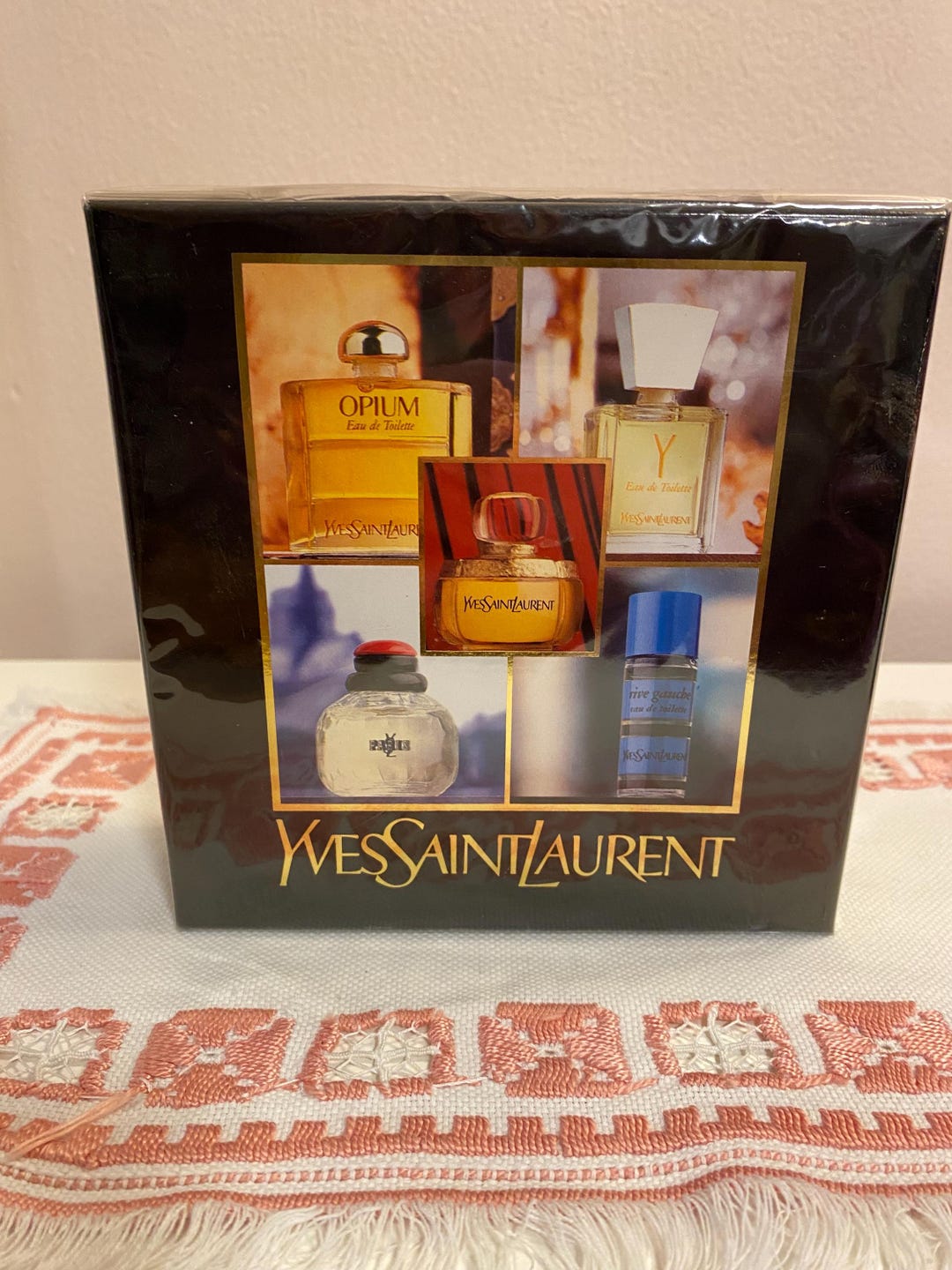 YSL Perfume Gift Set - VINTAGE - Etsy