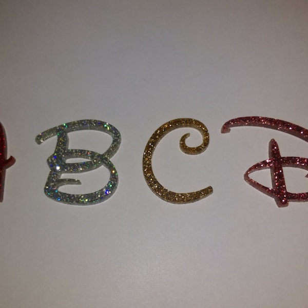 Sparkly Letters - Etsy UK