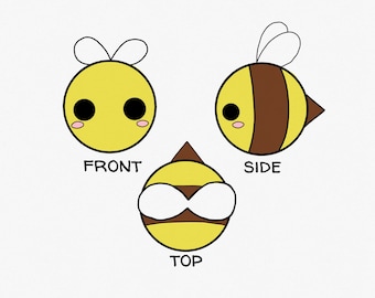 Bee Plush - Etsy
