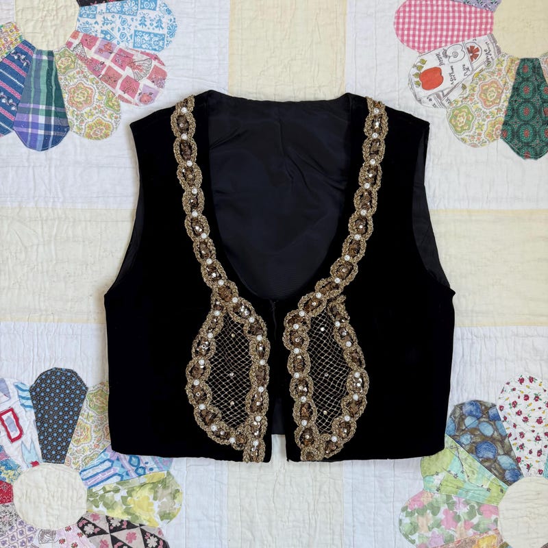 1960s Vest - Etsy