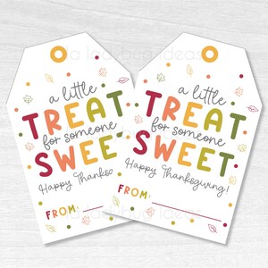 Thanksgiving Gift Tags. Printable Gift Tags for Thanksgiving. PDF ...