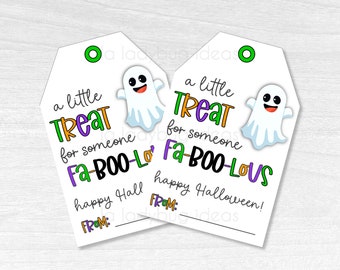 Halloween Tags. Gift Tags for Halloween. Printable PDF. Instant ...