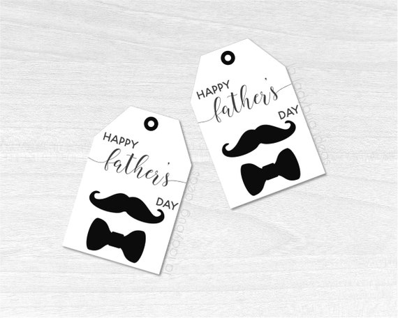 Fathers Day Gift Tag Printable. Tags for Dad. PDF. Instant | Etsy