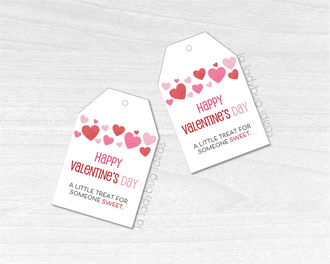 Valentine's Day Gift Tags. Gift Tags for Valentine's | Etsy