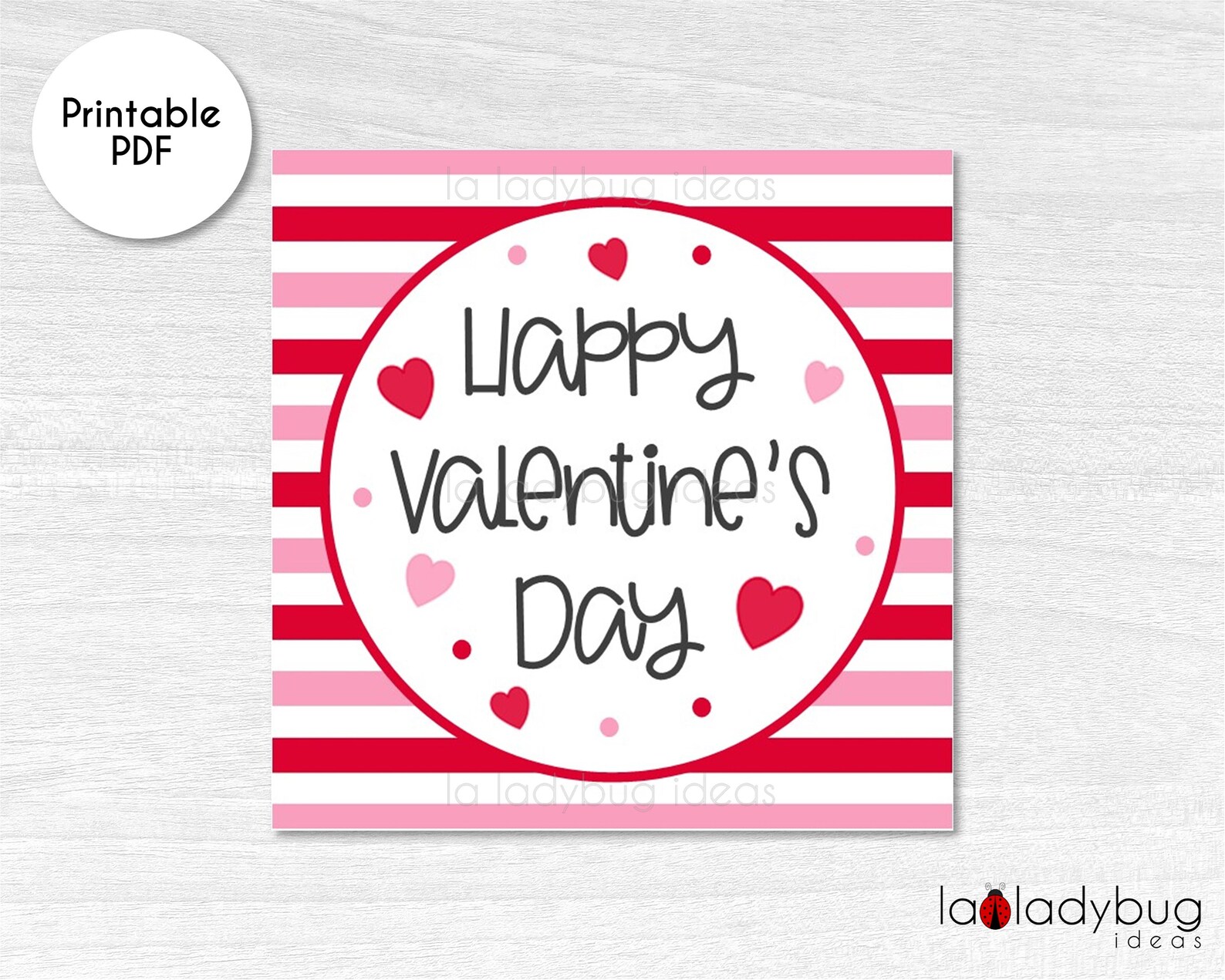 Valentine's Day Gift Tag. Digital Cookie Treat Card. - Etsy