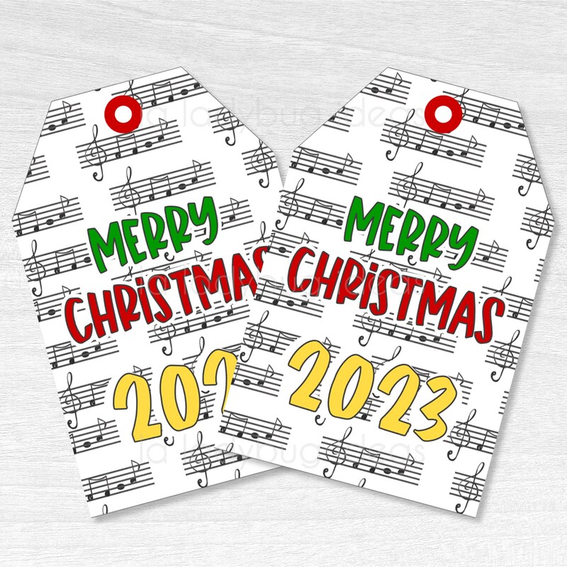 Music Gift Tag - 60+ Gift Ideas for 2024