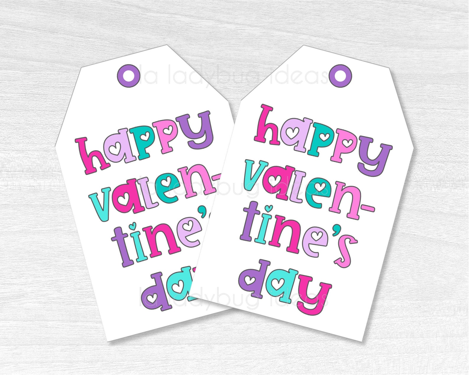 Valentine's Day Gift Tags. Gift Tags for Valentine. | Etsy