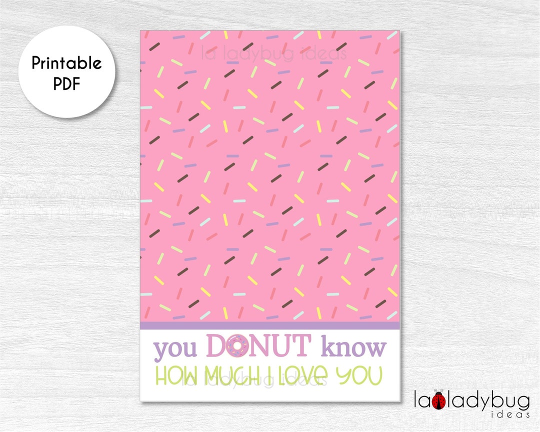 Printable Cookie Card: Summer Treat Gift Tag (digital Download) - Etsy