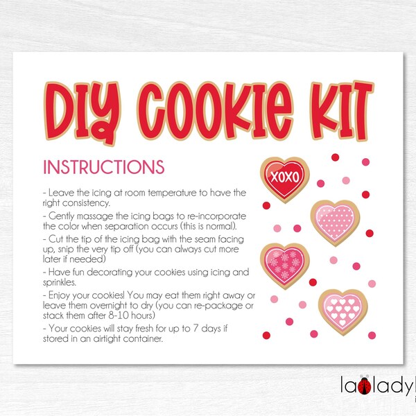 Valentines Cookies - Etsy