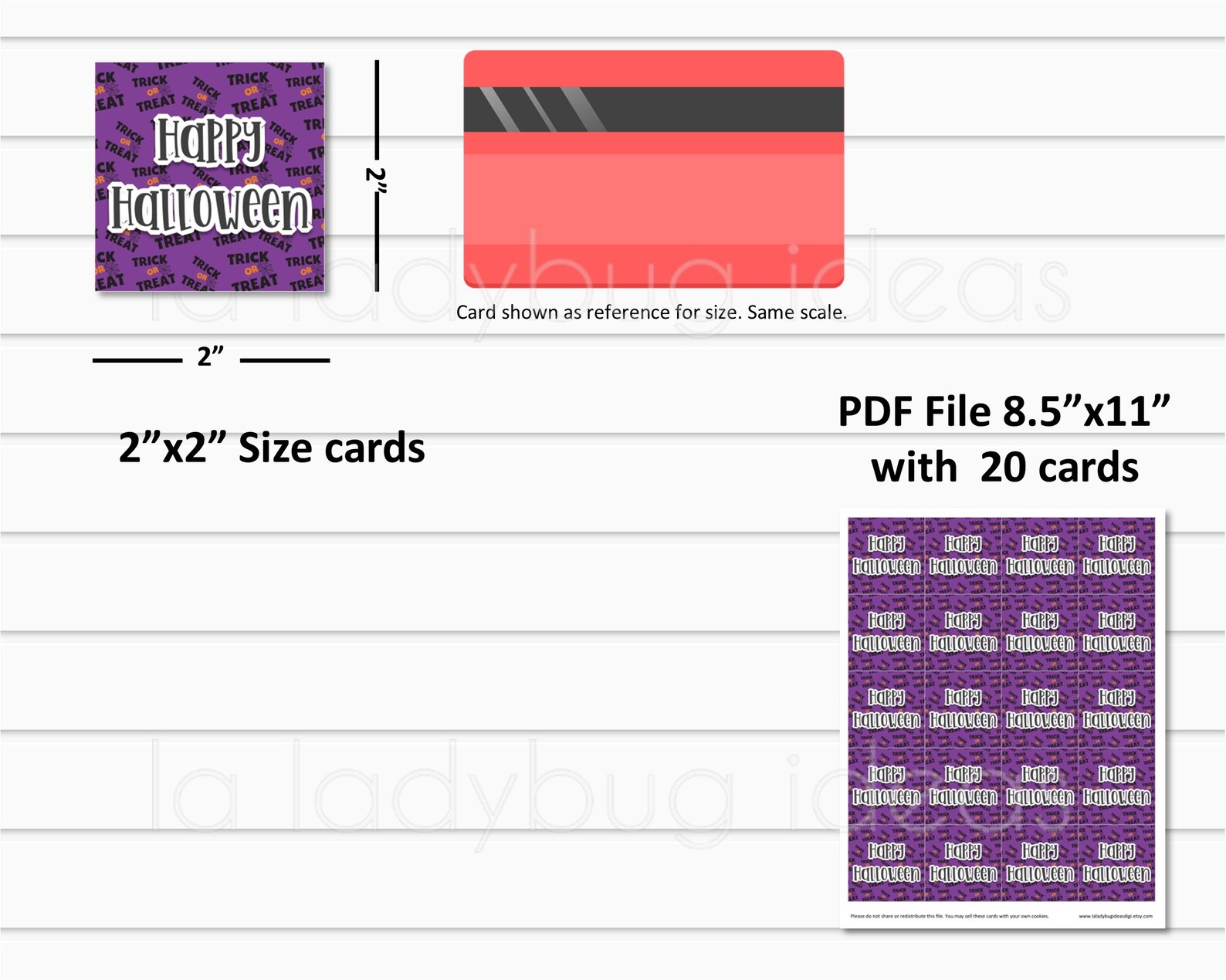 Happy Halloween Printable Cookie Square Tag. Happy Halloween Square ...