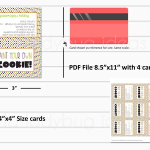 Paint Your Own Cookie Bag Topper Halloween . Paint Your Own Cookie ...