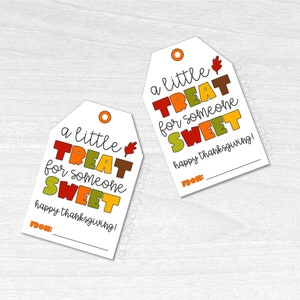 Thanksgiving Gift Tags. Printable Gift Tags for Thanksgiving. PDF ...