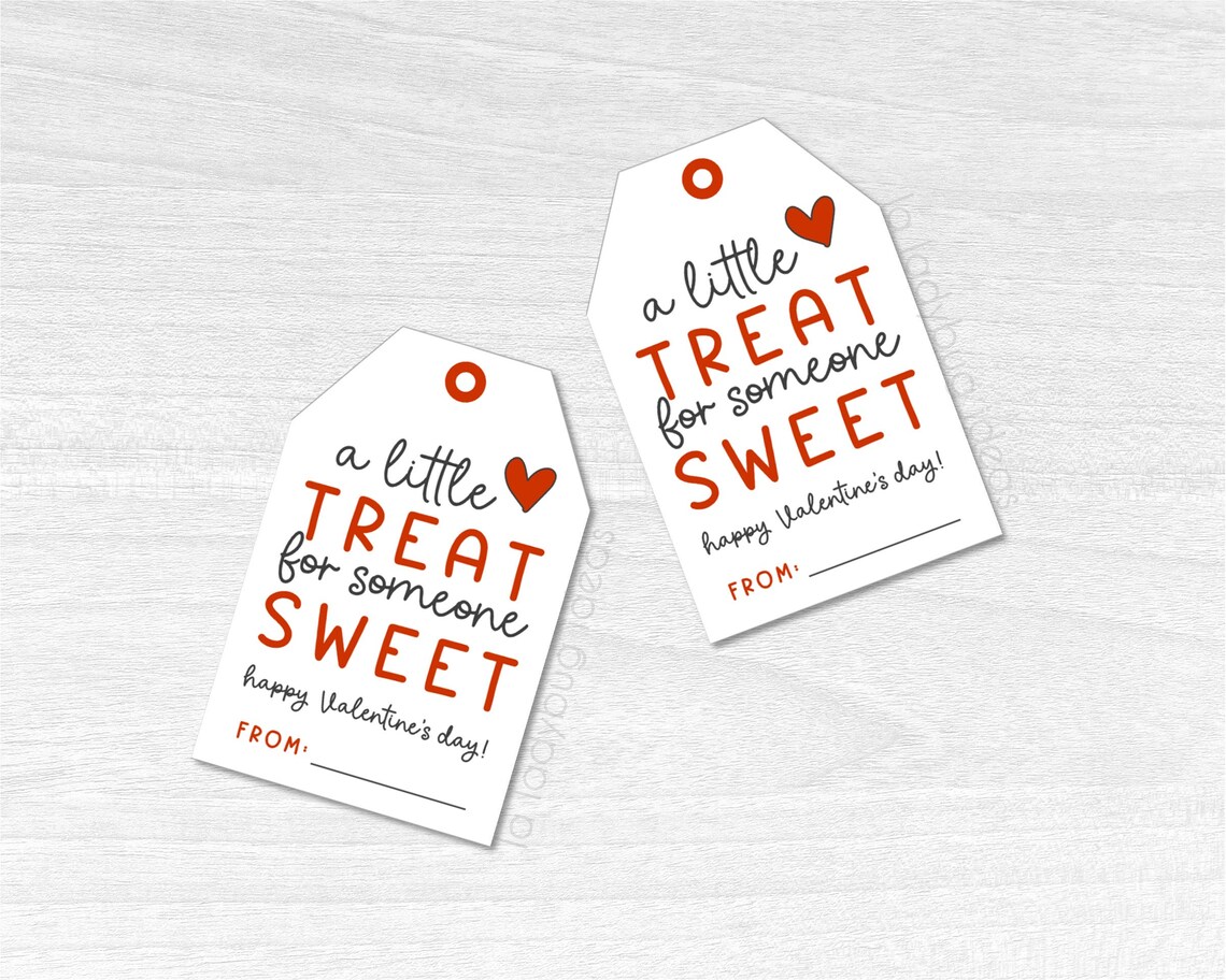 Valentines Day Gift Tags. Gift Tags for Valentine's Day. | Etsy