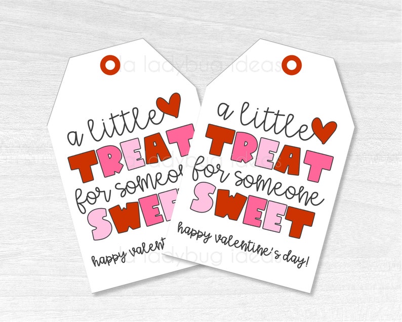 Valentines Day Gift Tags. Gift Tags for Valentine's Day. Printable PDF ...