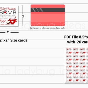 Valentines Day Hot Cocoa Bomb Tag. Hot Chocolate Bomb Tag for ...