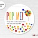 Pop Me Tag. Pop the Balloon Printable Tag. Printable Tags for - Etsy