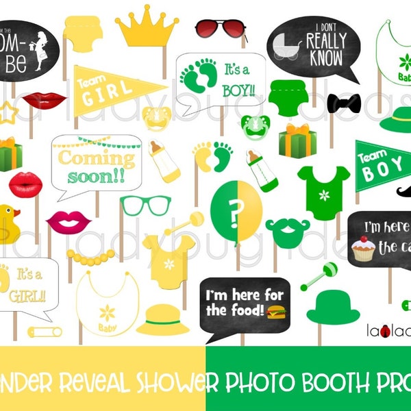 Gender Reveal Photo Booth - Etsy