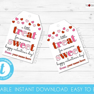 Editable Valentines Gift Tags. Printable Valentines Day Gift Tags ...