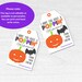 Halloween Gift Tags. Poppin Halloween Gift Tags. Printable PDF. Instant ...