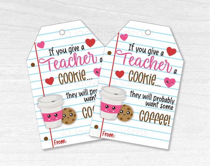 Teacher Gift Tags, Gift Tag Bundle, Teacher Appreciation Week, Teacher ...