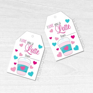 Valentine's Day Gift Tags. Gift Tags for Valentine's Day. Printable PDF ...