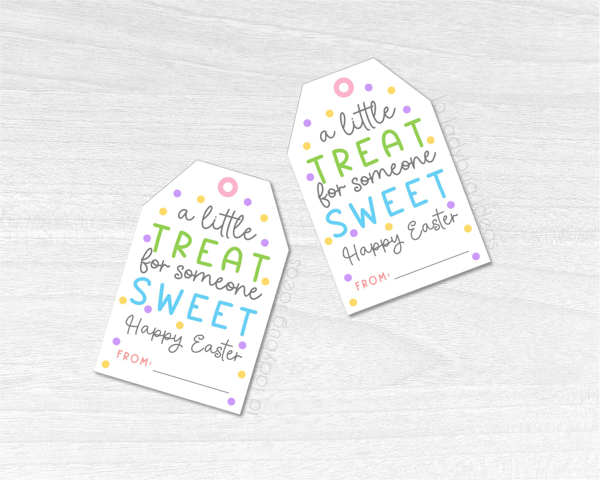 Easter Tags. Easter Gift Tags. Easter for Treats. Printable - Etsy