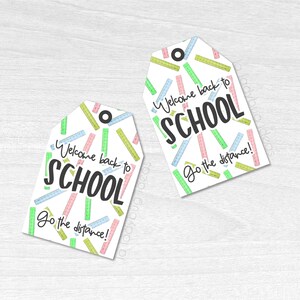 Back to School Gift Tags. Tags for Teachers. Printable PDF. Instant ...