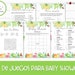 Juegos Para Baby Shower. Archivos PDF/JPEG Para Imprimir. 11 - Etsy