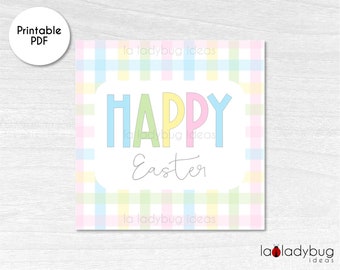 Easter Tags. Easter Cookie Card. Easter Cookie Tags. Printable Cookie ...