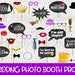 Wedding Photo Booth Props. Printable. DIY Wedding Bubble Speech ...