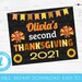 Editable First Thanksgiving Sign. Printable My First Thanksgiving Sign ...