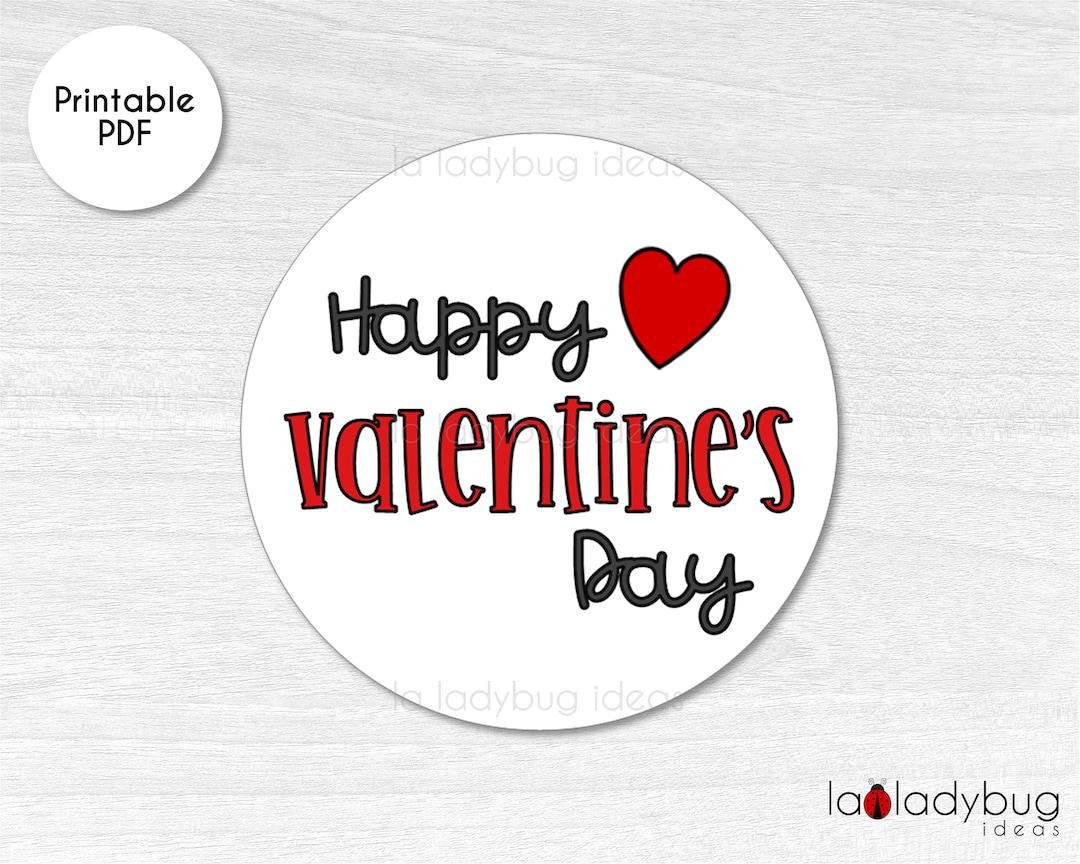 Happy Valentines Day Tag. Valentine's Day Tag. Valentine's Day ...