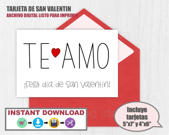 Tarjetas De San Valentin Para Imprimir Dibujos De San Valentín Para
