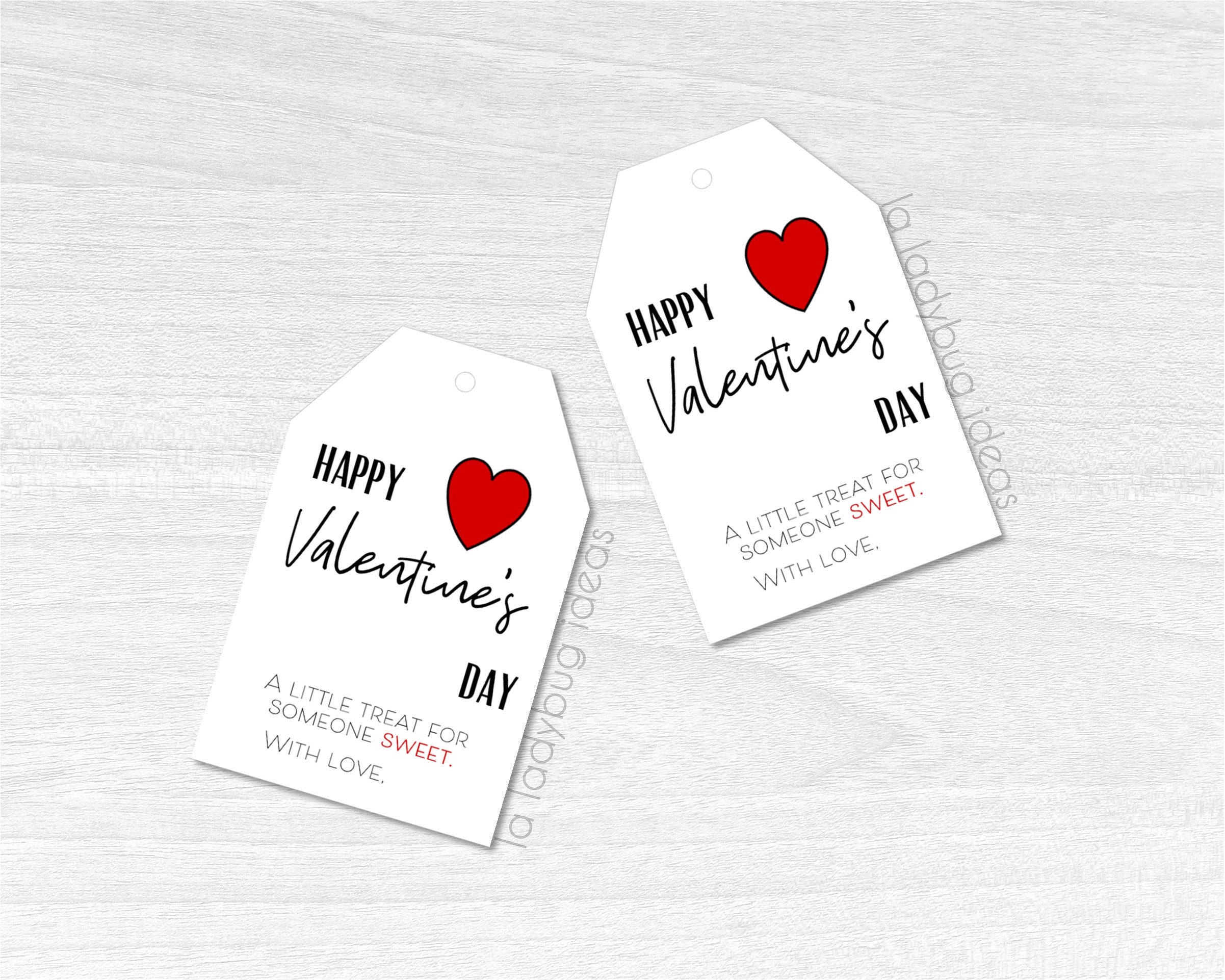 Valentine's Gift Tags. Gift Tags for Valentine's Day. - Etsy