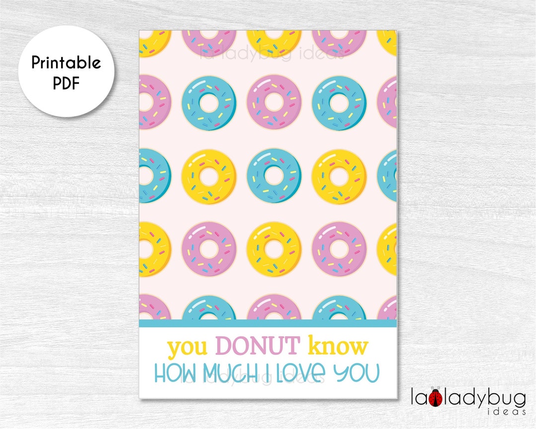 Ice Cream Printable Cookie Card. Summer Card for Cookies. - Etsy