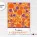 Halloween Cookie Card Printable File. Halloween Card for - Etsy