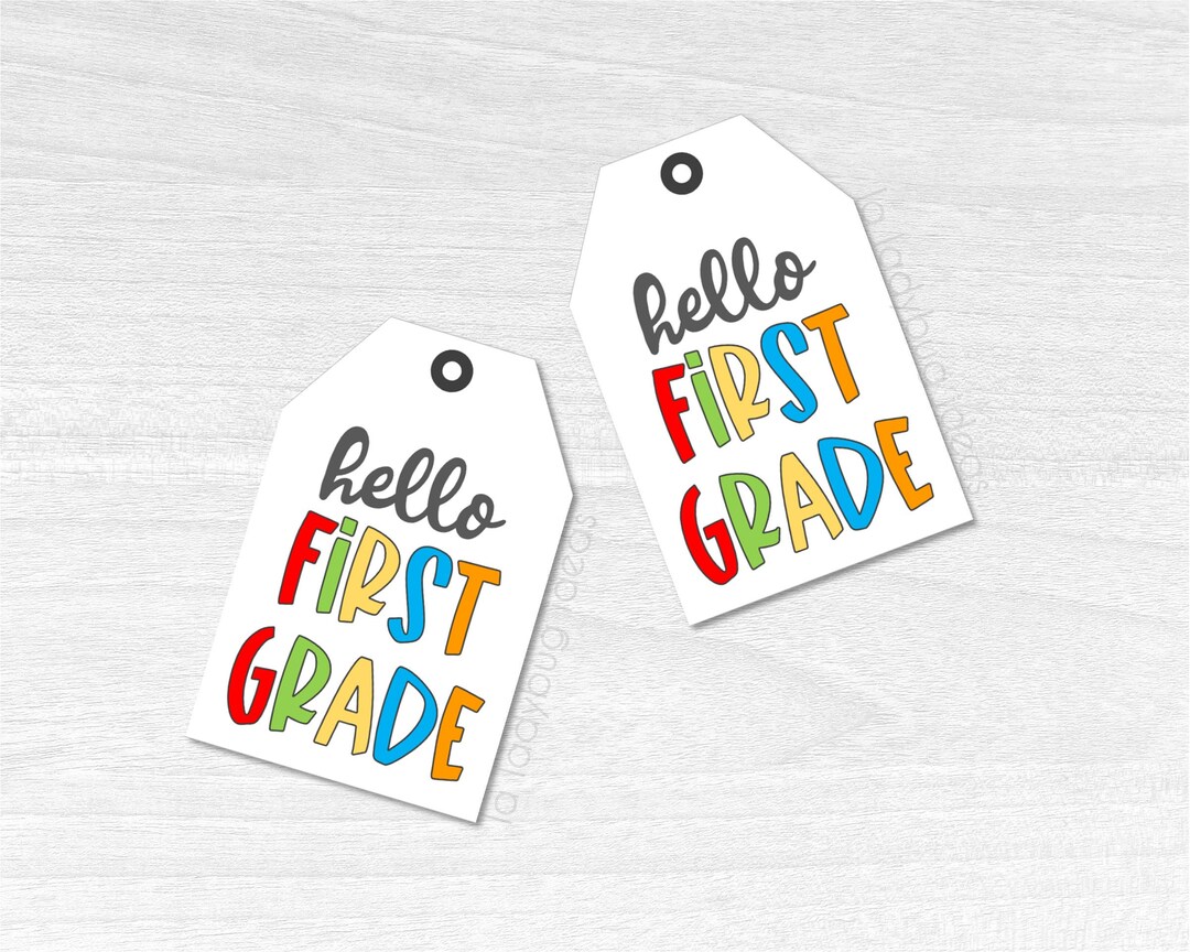 Back to School Gift Tags. Tags for Teachers. Printable PDF. Instant ...